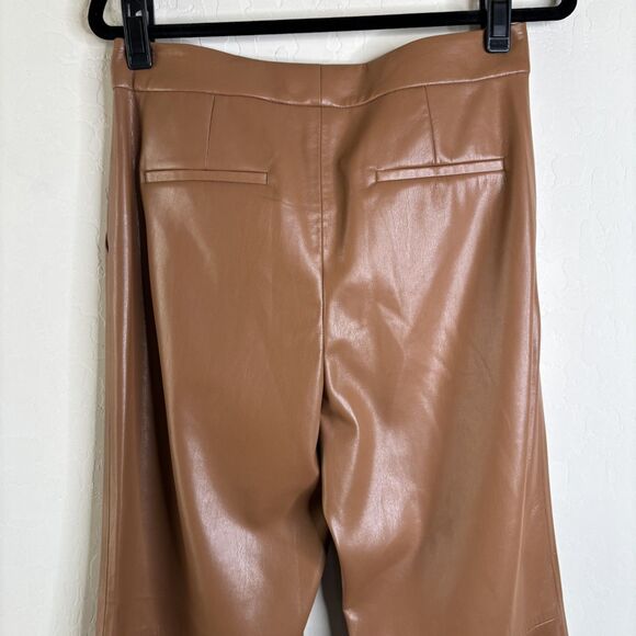 Alice + Olivia | Pants & Jumpsuits | Alice Olivia Vegan Leather Split ...